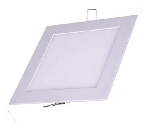 Luminaria Led Embutir Quadrado 18w Branca Frio 6500k Bivolt - Foxlux - Luminária - Magazine Luiza