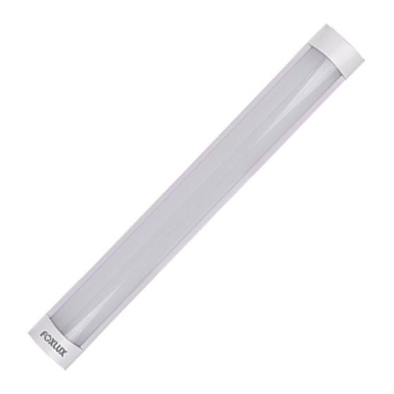 Luminaria Led Foxlux Slim 36w 2200lm6500k Bv - RCDELETRICA - Luminária ...