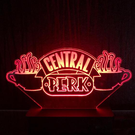 Luminária Led, Friends, Série, Seriado, Presente, Decoreção, 16 cores ...