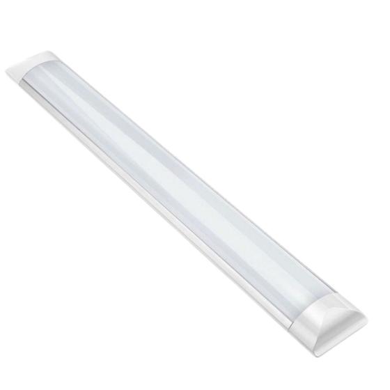 Luminária led linear 60cm 18w lampada fria 6500k canaleta - Portway ...