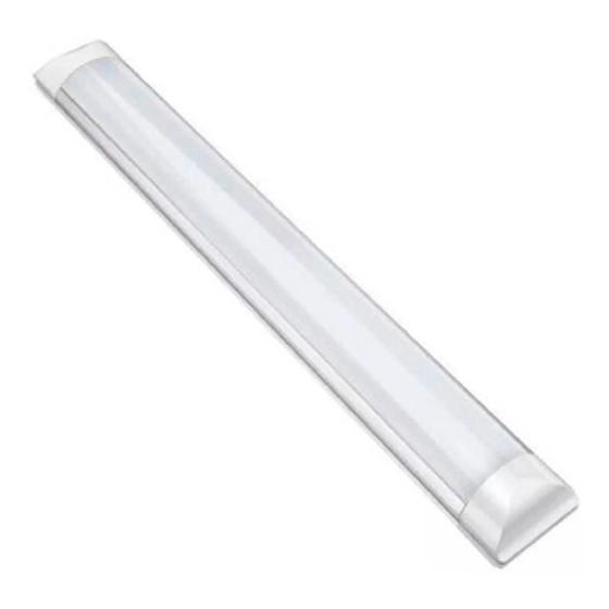 Luminária led linear sobrepor slim 18w 6500k 60cm economax - LOJA ...