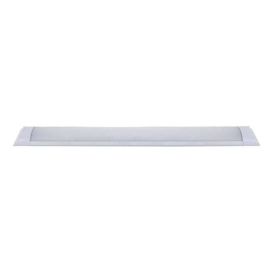 Luminária Led Linear Sobrepor Teto 18W 60Cm Luz Branca Fria - Ecoforce - Luminária de Teto ...