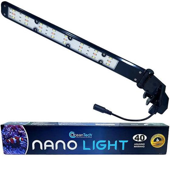 Luminaria led ocean tech para aquários ate 60cm 12w bivolt - Luminária para Aquário - Magazine Luiza