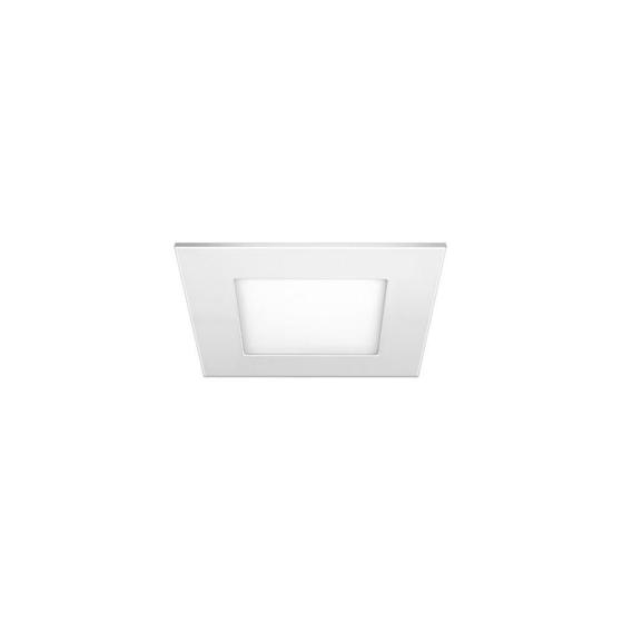 Luminária Led Paflon Quadrada Embutir 6W 6500K Bivolt Elgin - Luminária ...