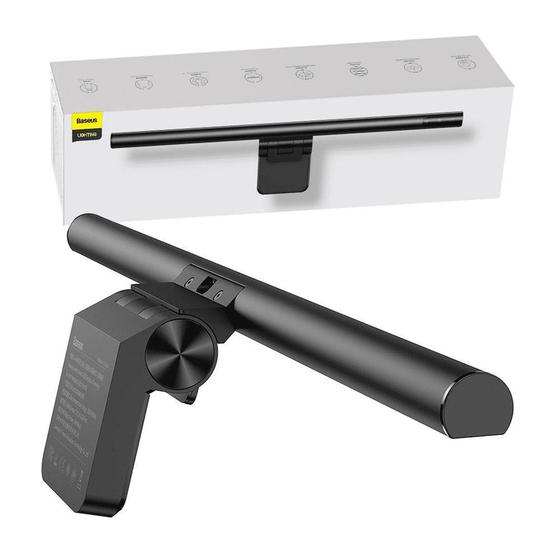Luminária Led Para Monitor/Notebook Tela M ac Baseus Regulável ...