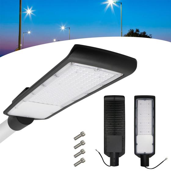 Luminaria Led Para Rua Publica Poste Smd 200w Prova Dagua - RY ...