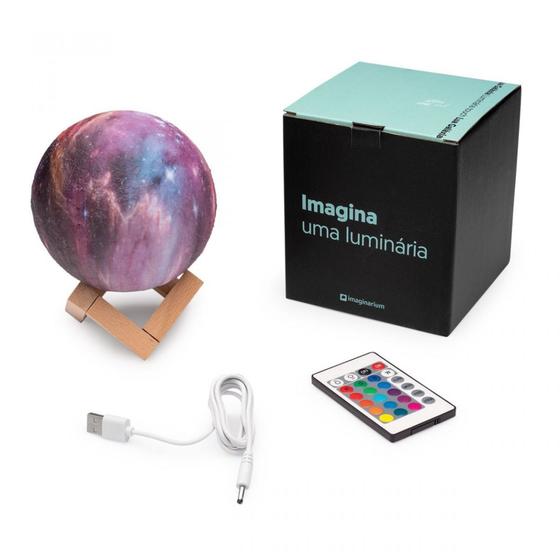 Luminaria Lua touch - Imaginarium - Luminária - Magazine Luiza