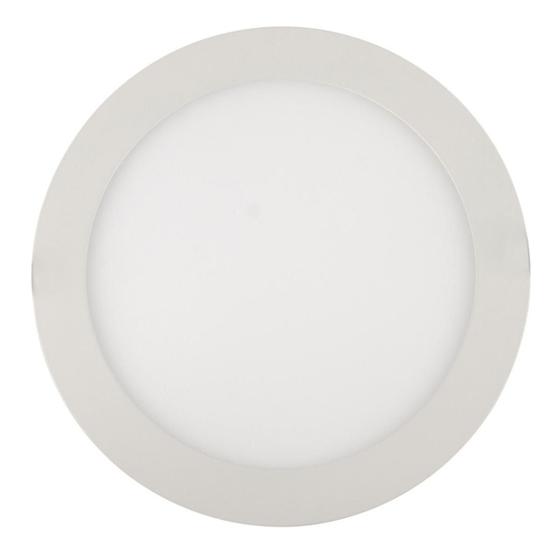 Luminária Painel 18w Led Redondo Embutir Bivolt Blumenau 6500k Branco Frio - Painel de LED ...