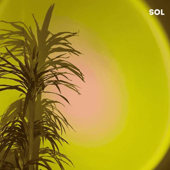 Luminária Pôr Do Sol para efeitos Tik Tok com tripé - Majestic ...