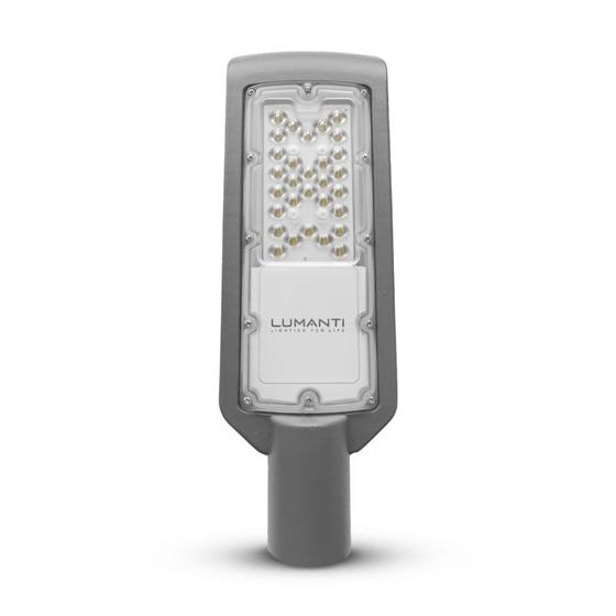 Luminária pública led urbana 50w luz branca 5000lm lumanti - Luminária ...