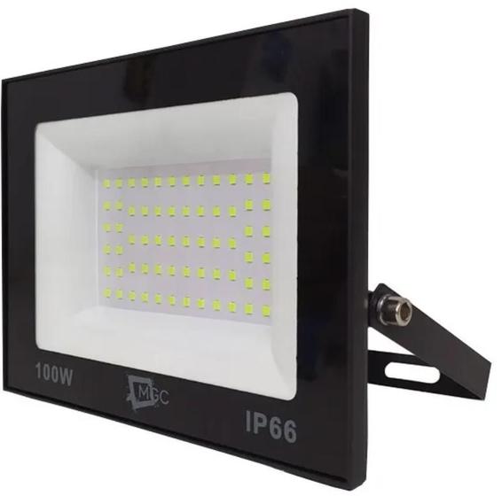 Luminária Refletor Holofote 100W Led Verde Bivolt Ip-66 - Mgc - Refletor - Magazine Luiza