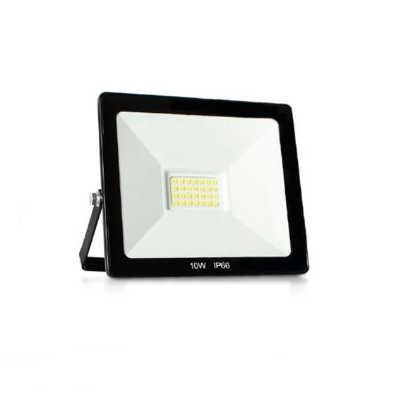 Luminária Refletor Holofote Led Bivolt 10w Branco Frio 6500k A Prova d'água IP66 - MGC ...