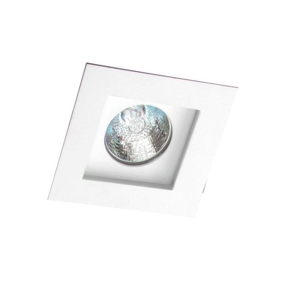 Luminária Spot Embutir Flat 01 Lamp Gu10 Mr16 Dicr Branco - 5016/1 BR ...