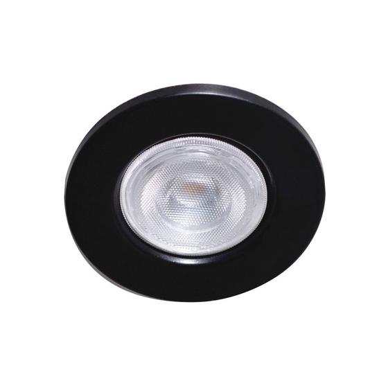 Luminária Spot Embutir Redondo 01 Lamp E27 Preto - 5002 PT - Attena ...