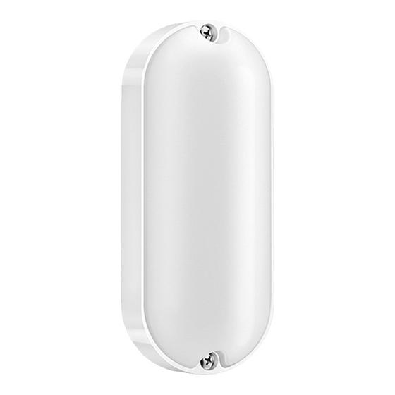 Luminaria Tartaruga Elgin Led 8w. 6500k. Bivolt Pvc Branca - Luminária Tartaruga - Magazine Luiza