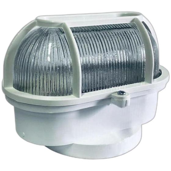 Luminaria Tartaruga Pvc Shintech Branca Com Vidro Tpb1vq - Luminária ...