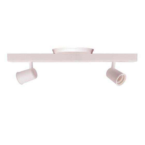 Luminária Trilho Eletrificado Canopla Tampa Cega 2 Spots Direcionável ...