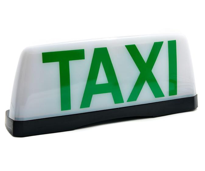 Luminoso Táxi Universal Led Com Imã 10 Alt X Larg 8X 25Comp - BOSSA3 ...