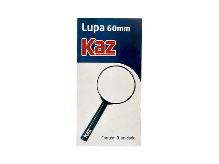 Lupa 60 mm Preta Kaz - 728680 - Lupa de Mão - Magazine Luiza