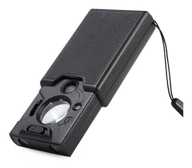 Lupa De Mão Profissional 3 Leds Aumento De 30X 45X 60X - Jiaxi - Lupa ...