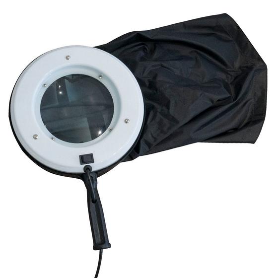 Lupa De Mão Slim Estek - Com Luz de Wood Para Análise De Pele - Lupa ...