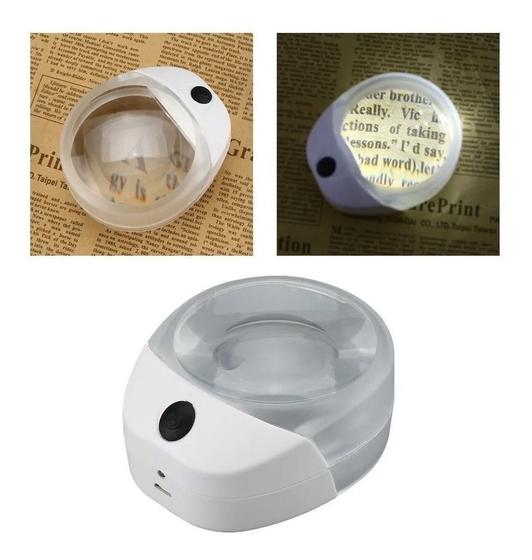 Lupa PW6010C 10x Conta Fios e Leitura com LED - Jiaxi - Lupa Estética ...