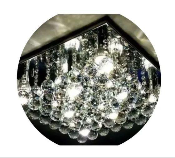 Lustre Moderno Para Decoração da Sala, Quarto, Escritório Em Cristal ...