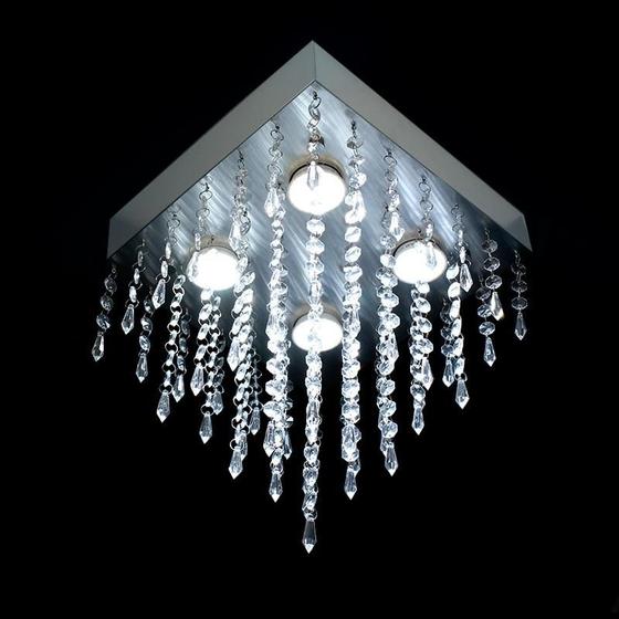 Lustre para Sala, Sala de Jantar, Quarto em Acrílico Pirâmide Plus para ...