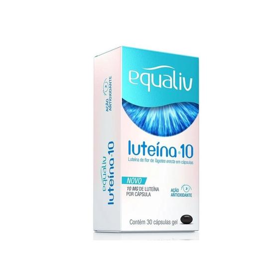 Luteína 10mg c/30 capsulas - equaliv - Medicamentos - Magazine Luiza