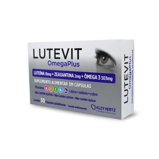 Lutevit omega plus com 30 cápsulas - KLEY HERTZ - Produtos para Energia ...