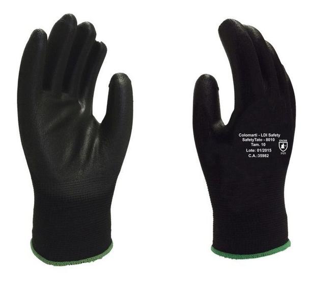 Luva Anti-estática Tamanho G (unico) Para Eletrônica Esd Preta ...