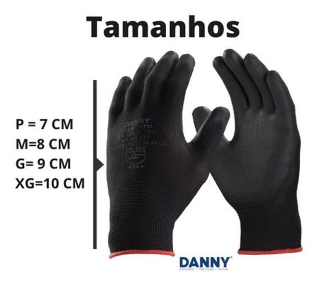 Luva Antiestatica Flextáctil Danny Esd De Nylon Tamanho XG - Luva de ...