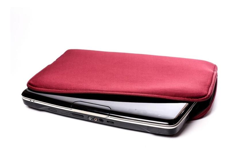 Luva capa para notebook 15.6 polegadas vinho feminina - TABER - Capas e ...