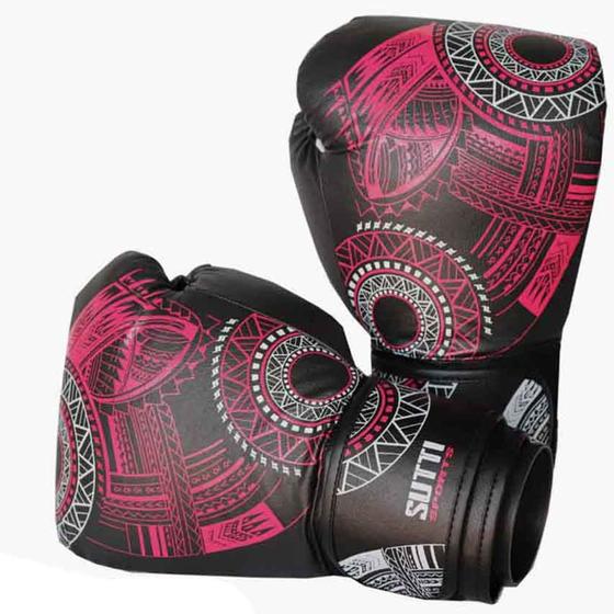 Luva De Boxe Maori - Muay Thai/Kickboxing Profissional - Sutti - Luva ...