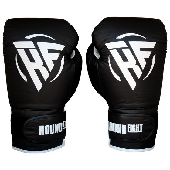 Luva De Boxe para Treino e Luta / Muay Thai /kickboxing - Round Fight ...