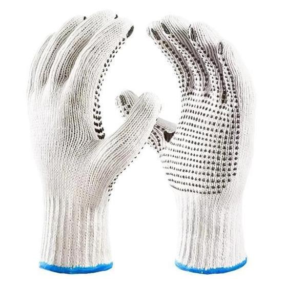 Luva De Malha Pigmentada Branca 100% Algodão Titanium - Luva de ...