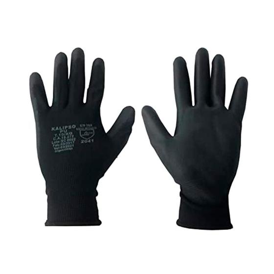 Luva De Pu Preta T9 - G - Kalipso - Luva de Proteção - Magazine Luiza