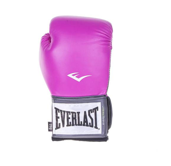 Luva de Treino Rosa - Boxe / Muay Thai - Everlast Pro Style - Luva de ...
