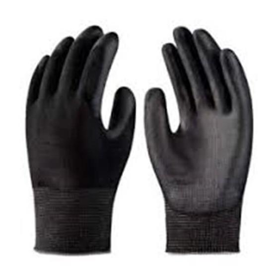 Luva Multitato Nylon Preta Poliuretano Flextactil -Luva Pu - Super ...