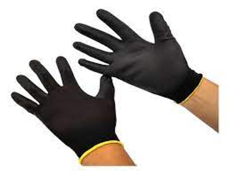 Luva Multitato Preta Pu C/ 6 Pares - LDI - Luva de Proteção - Magazine ...