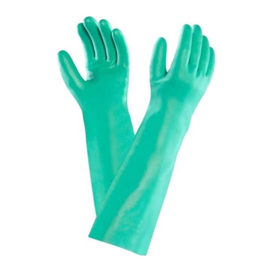 Luva Nitrilica Cano Longo Nitrile Long Super Safety CA 40506 - Luvas ...