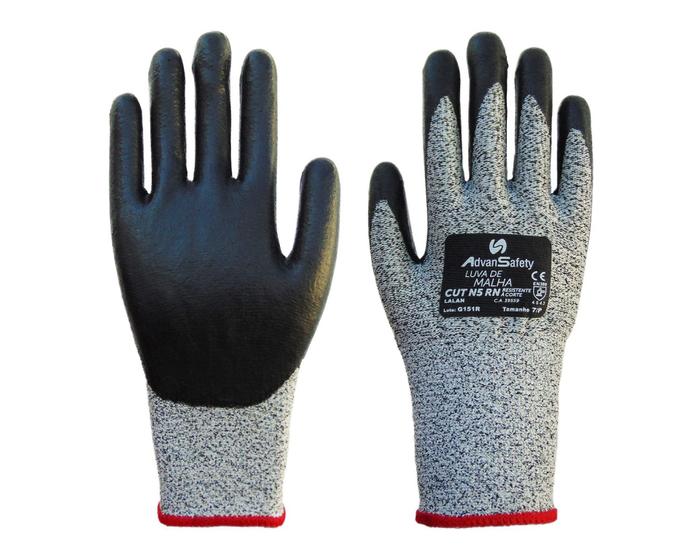 Luva Resistente a Corte Com Nitrilo Cut N5 RN EPI - Lalan - Luva de ...