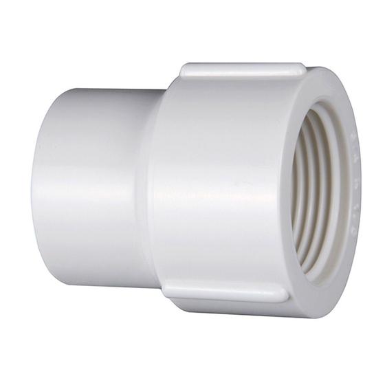 Luva Roscável Com Redução PVC Branco 3/4 P 1/2 Tigre - Conexão ...