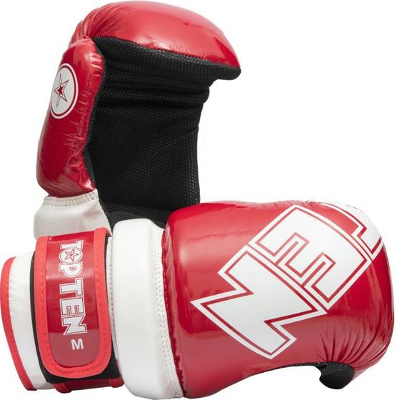 Luva Semi Aberta para Kickboxing Point Fight Wako aprovado e Taekwondo ...