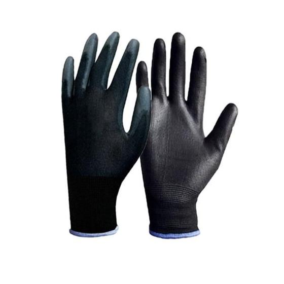 Luva Tátil Preta Banho De Pu Supertato - EPI 360 - Luva de Proteção ...