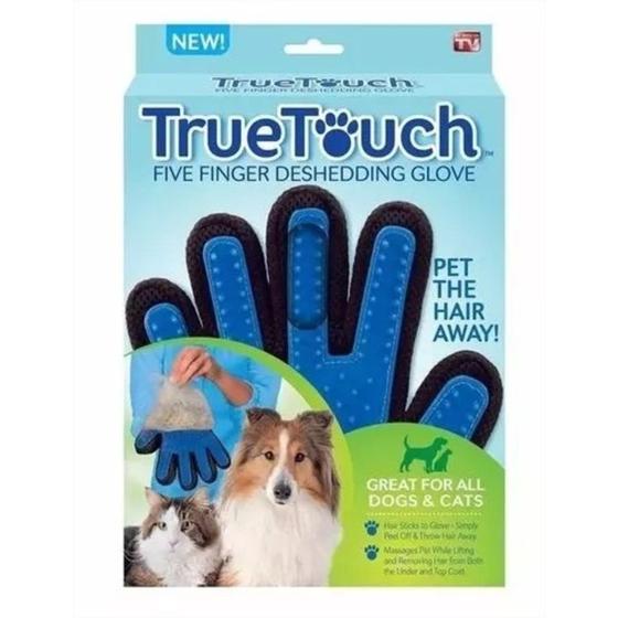 Luva True Touch Nano Magnética Tira Pelos Pets Cães Gatos - ConnectCell ...