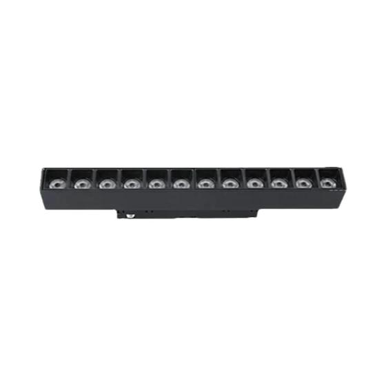 Luz De Pista LED Magnética COB Holofote Linear Lâmpada De Grade ...