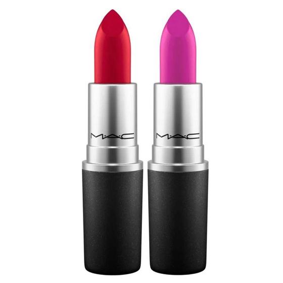 MAC Batom Retro Matte Kit de Maquiagem - Ruby Woo + Flat Out Fabulous - Batom - Magazine Luiza