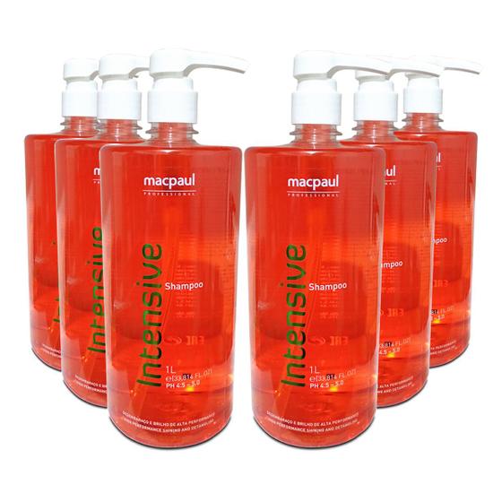Mac Paul Macpaul Intensive Shampoo Morango 6x 1000ml - Shampoo ...
