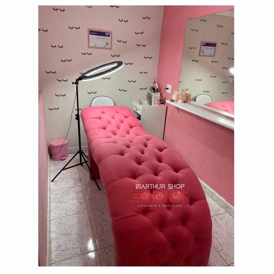 Maca Estetica Deluxe Da Biarthurshop tecido veludoCor Vermelha Extensão ...